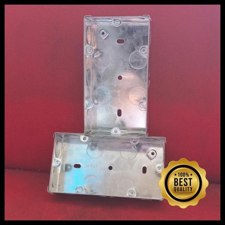 Jual Inbowdus Kaleng Saklar 6 Gang Schneidher | Shopee Indonesia