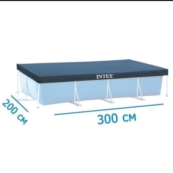 Jual Penutup Kolam Intex Kolam Renang Portable Ukuran 3X2 M Dan 4X2M ...
