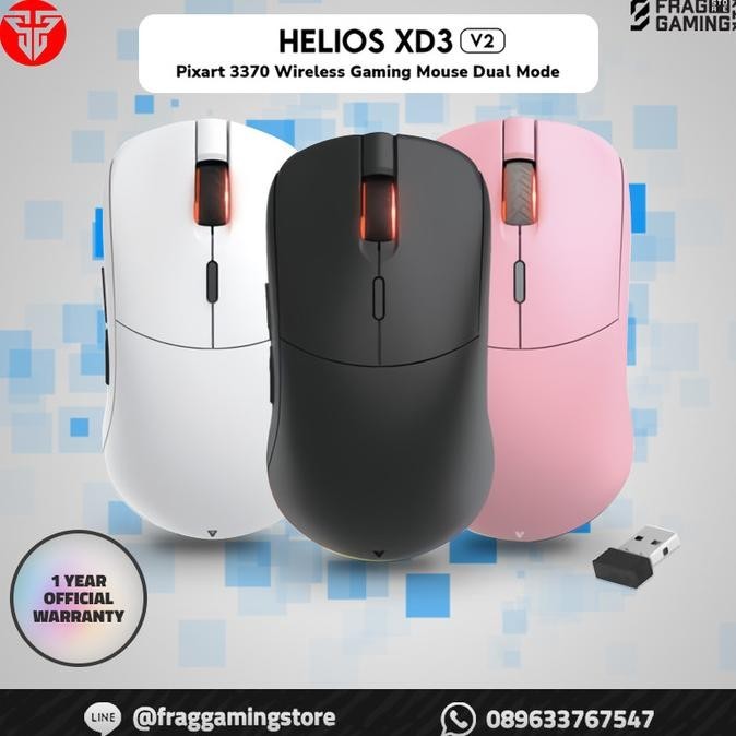 Jual Fantech Helios Xd3 V2 / Xd3V2 Rgb Dual Mode Wireless - Gaming ...