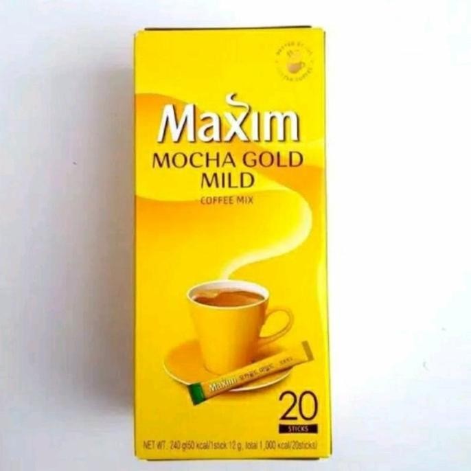 Jual Kopi Maxim Mocha Gold 20 Sachet | Shopee Indonesia