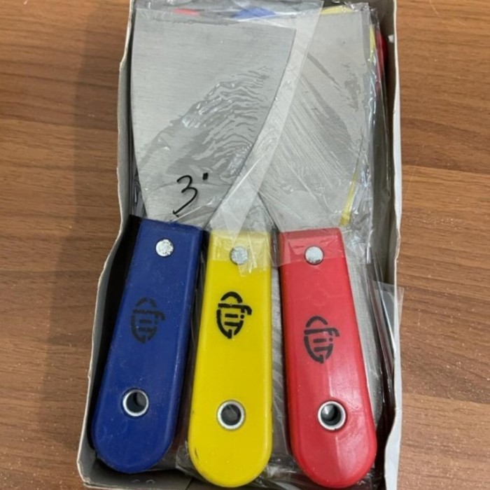 Jual Skrap Dempul Gg Pvc Fiber 3Inch Kape Sekrap 3 Inch | Shopee Indonesia