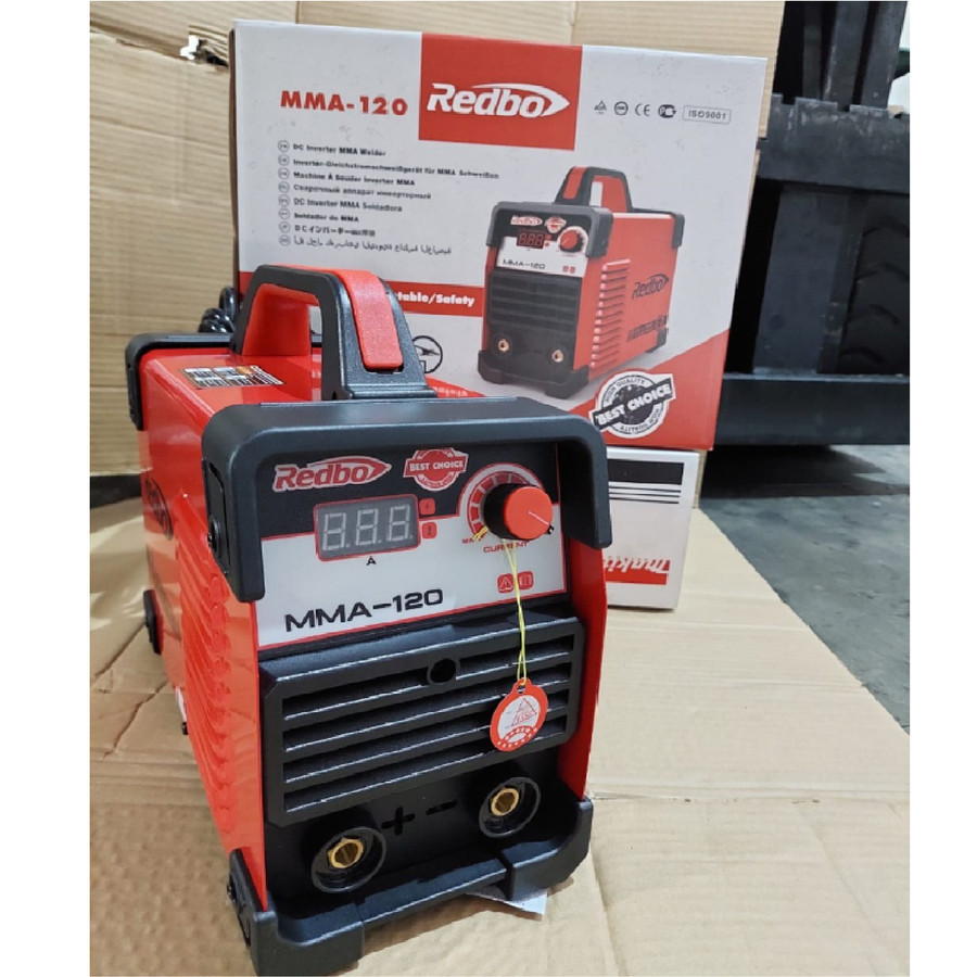 Jual Redbo MMA 120 Mesin Las 1Phase 220 Volt / Trafo las Redbo MMA 120 ...