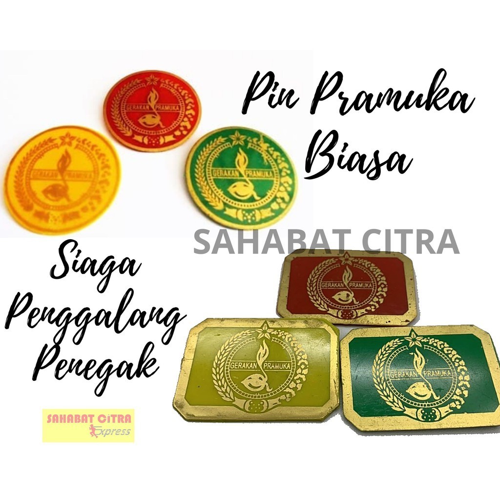 Jual PIN PRAMUKA BIASA SIAGA/PENGGALANG/PENEGAK 帽针 | Shopee Indonesia