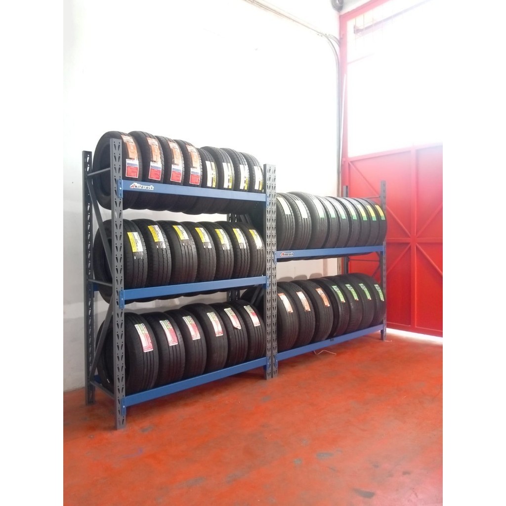 Jual Rak Besi Ban Motor Mobil 6TR1520A Rak Serba Guna Tire Rack 600Kg ...