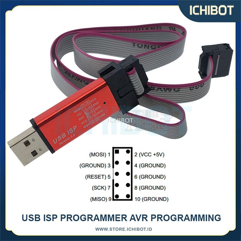 Jual USB TTL Programmer AVR Programming ATMEL jtag 51 MCU | Shopee Indonesia