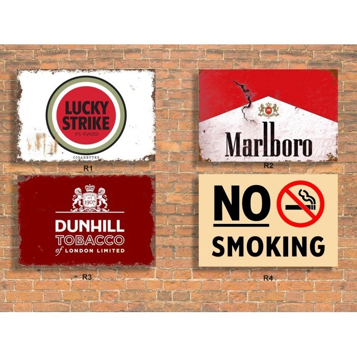 Jual Poster Rokok Aesthetic Model Rust Dunhiil | Shopee Indonesia
