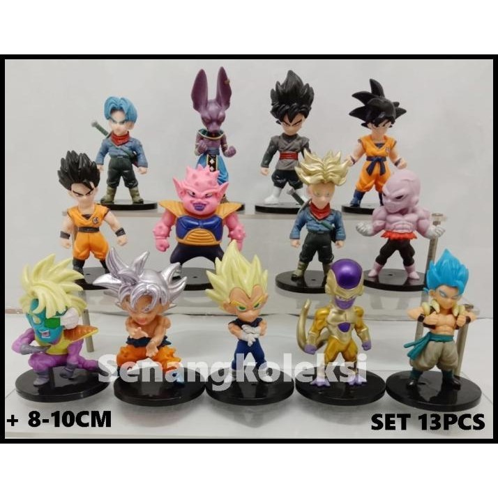 Jual Figure Wcf Dragon Ball Super Saiyan Goku Set Isi 13Pcs | Shopee ...