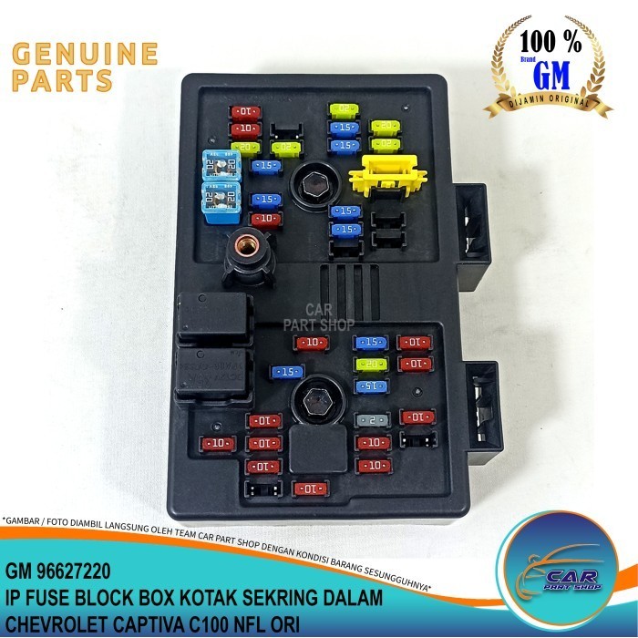 Jual Baru Asli Ip Fuse Block Box Kotak Sekring Dalam Chevrolet Captiva ...
