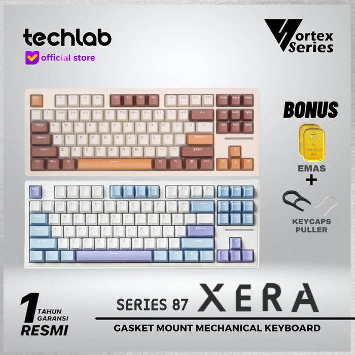 Jual Vortexseries Xera87 / Xera-87 Wireless Mechanical Tkl Gaming ...