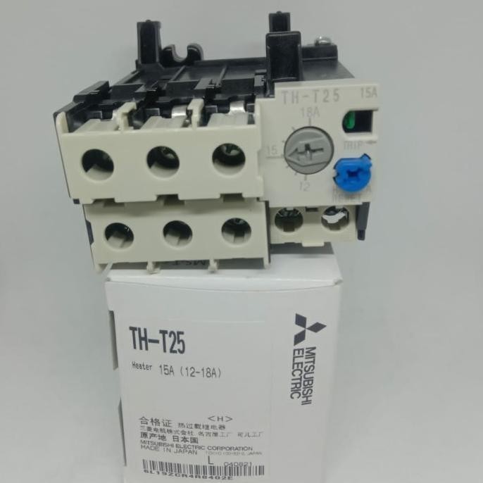 Jual Thermal Overload Relay Mitsubishi Th-T25 5A 6.6A 9A 11A 15A 22A ...