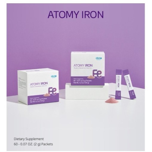 Jual ATOMY Iron Fe | Untuk kebutuhan Zat Besi | Shopee Indonesia