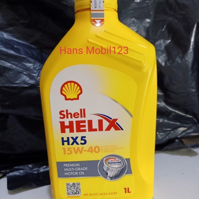 Jual Ready oli shell helix hx5 kemasan 1liter Original | Shopee Indonesia