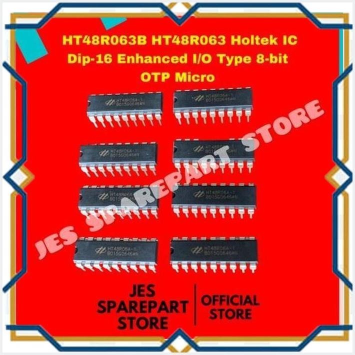 Jual [JEW] HT48R060B HT48R060 HOLTEK IC DIP-18 ENHANCED I/O TYPE 8-BIT ...