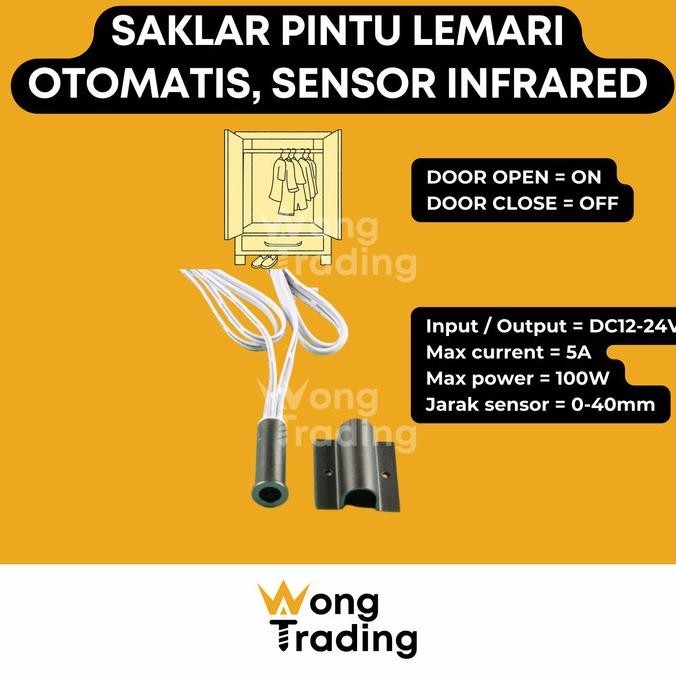Jual Sensor Infrared Saklar Lampu Led Pintu Lemari Interior Ir Sensor ...