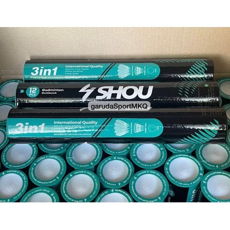 Jual Ori Shou / Bola Bulutangkis Shou / Kok Badminton Shou 3 In 1 ...