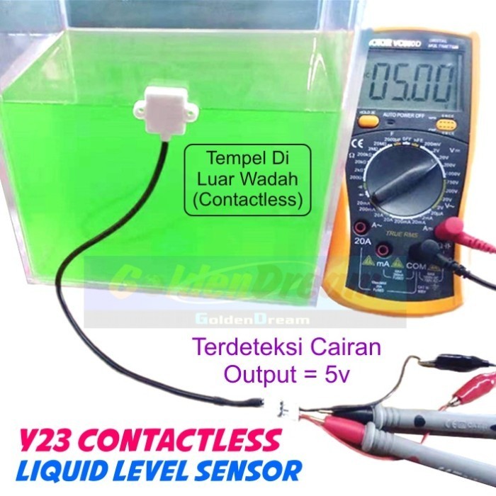 Jual Contactless Liquid Level Sensor Cairan Minyak Kimia No Contact Xkc Y23 | Shopee Indonesia