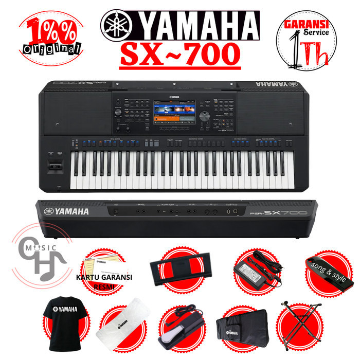 Jual Yamaha Psr Sx700 Sx-700 Psr Sx 700 Keyboard Paket | Shopee Indonesia