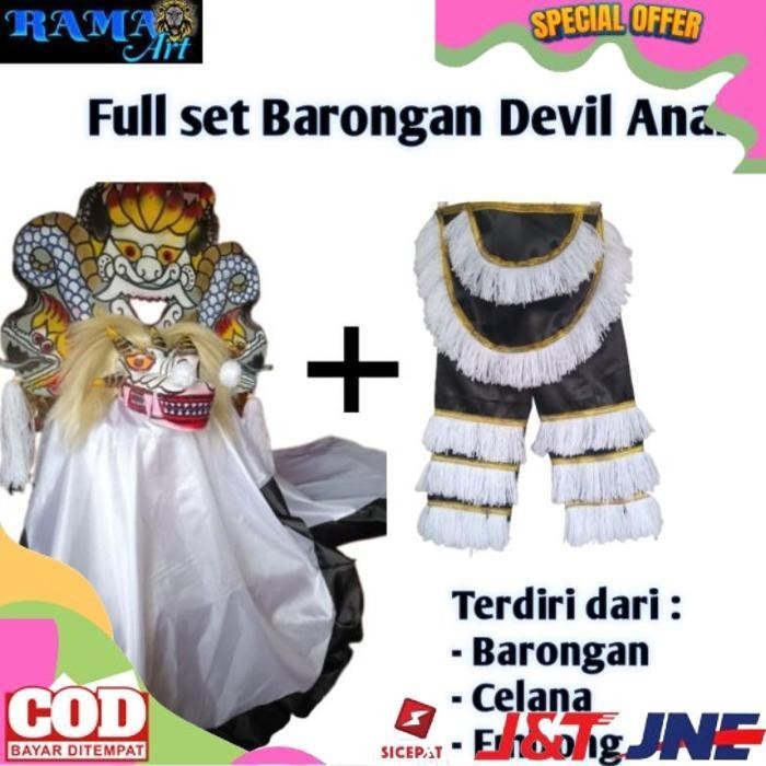 Jual TREND BARONGAN DEVIL FULL SET GUDANG DEN | Shopee Indonesia