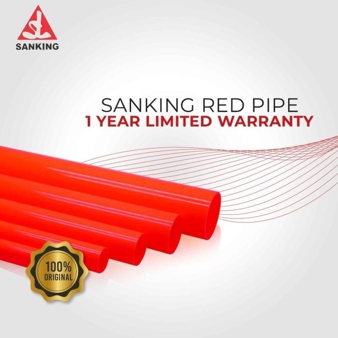 Jual SANKING PVC Pipe 25mm (red) | Shopee Indonesia