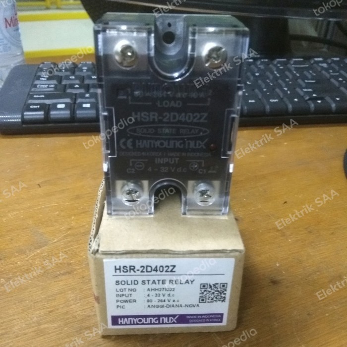 Jual Jual Solid State Relay SSR Hanyoung HSR-2D402Z - 1P 40A 100-240 V Otomasi Industri | Shopee ...
