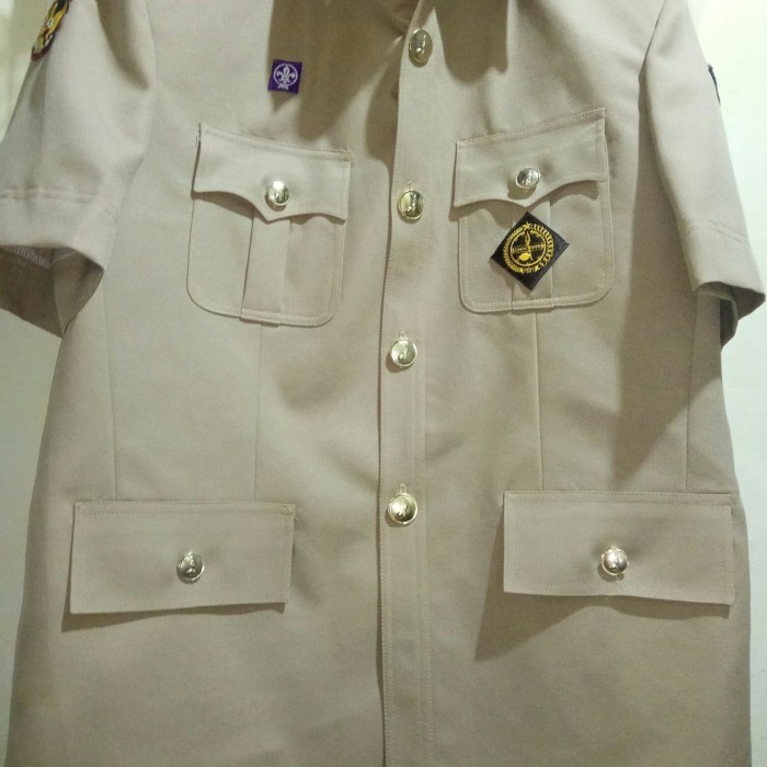 Jual baju pdu pramuka/baju pramuka/baju pembina pramuka/pramuka ...