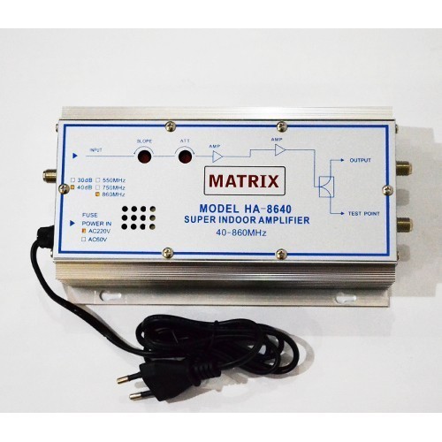 Jual BOOSTER MATRIX HA-8640 BOOSTER AMPLIFIER INDOOR | Shopee Indonesia