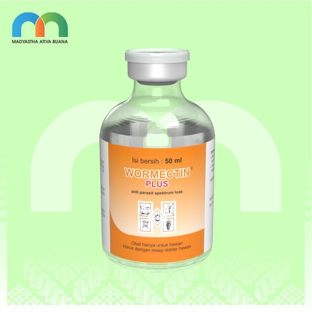 Jual Wormectin Plus 50 ml Medion Obat Cacing Hewan Besar | Shopee Indonesia
