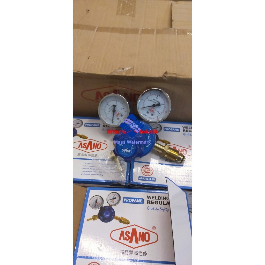 Jual Regulator Las Propane Gas Lpg Asano Original | Shopee Indonesia