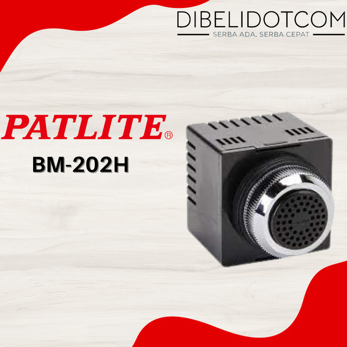 Jual PATLITE BM-202H (24V AC/DC) High Volume Type Alarm Buzzer Speaker ...