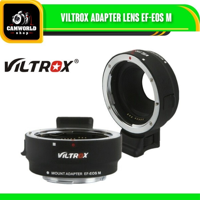 Jual Viltrox Adapter Lens EF-EOS M Mount Adapter for Canon EF EF-S ...