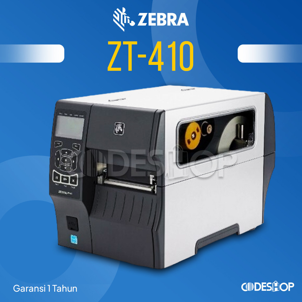 Jual Printer Label Barcode Industrial ZEBRA ZT410 | Printer ZT410 (300 ...