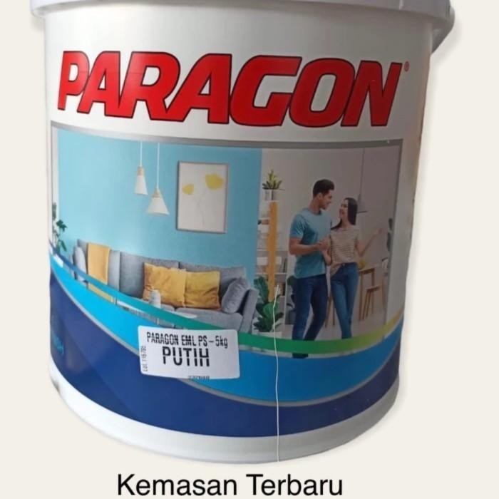 Jual Cat Tembok Paragon Putih 5Kg | Shopee Indonesia