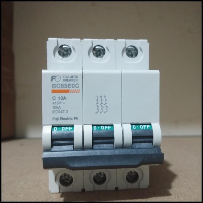 Jual Mcb 3P 10A Fuji Electric | Shopee Indonesia