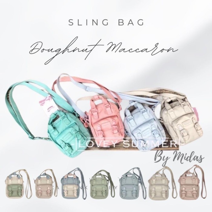 Jual Slingbag Doughnut Maccaron / Tas Selempang | Shopee Indonesia