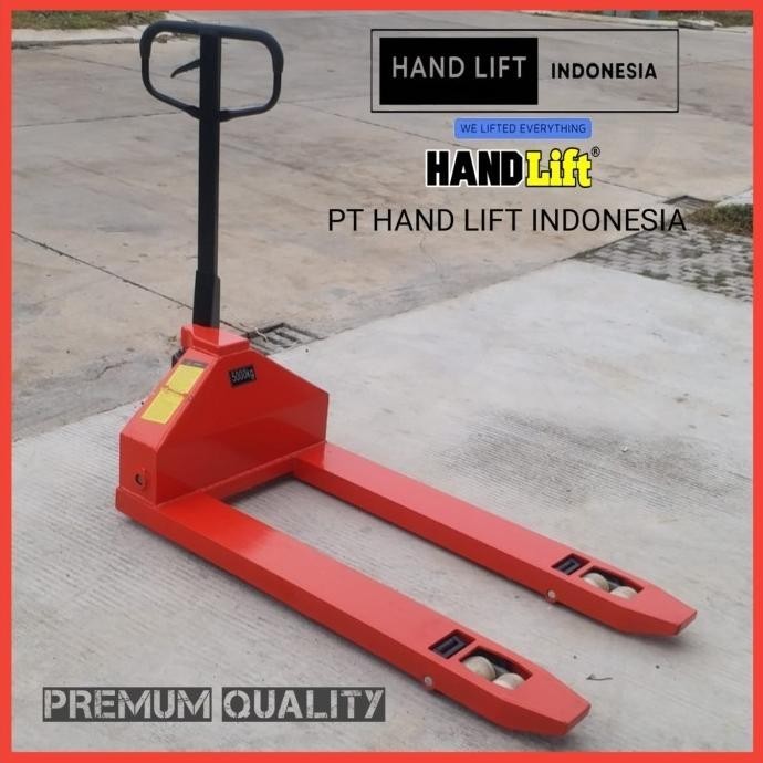 Jual Jual Hand Pallet Jack 2000 Kg - Hand Forklift 2 Ton Garpu Besar ...