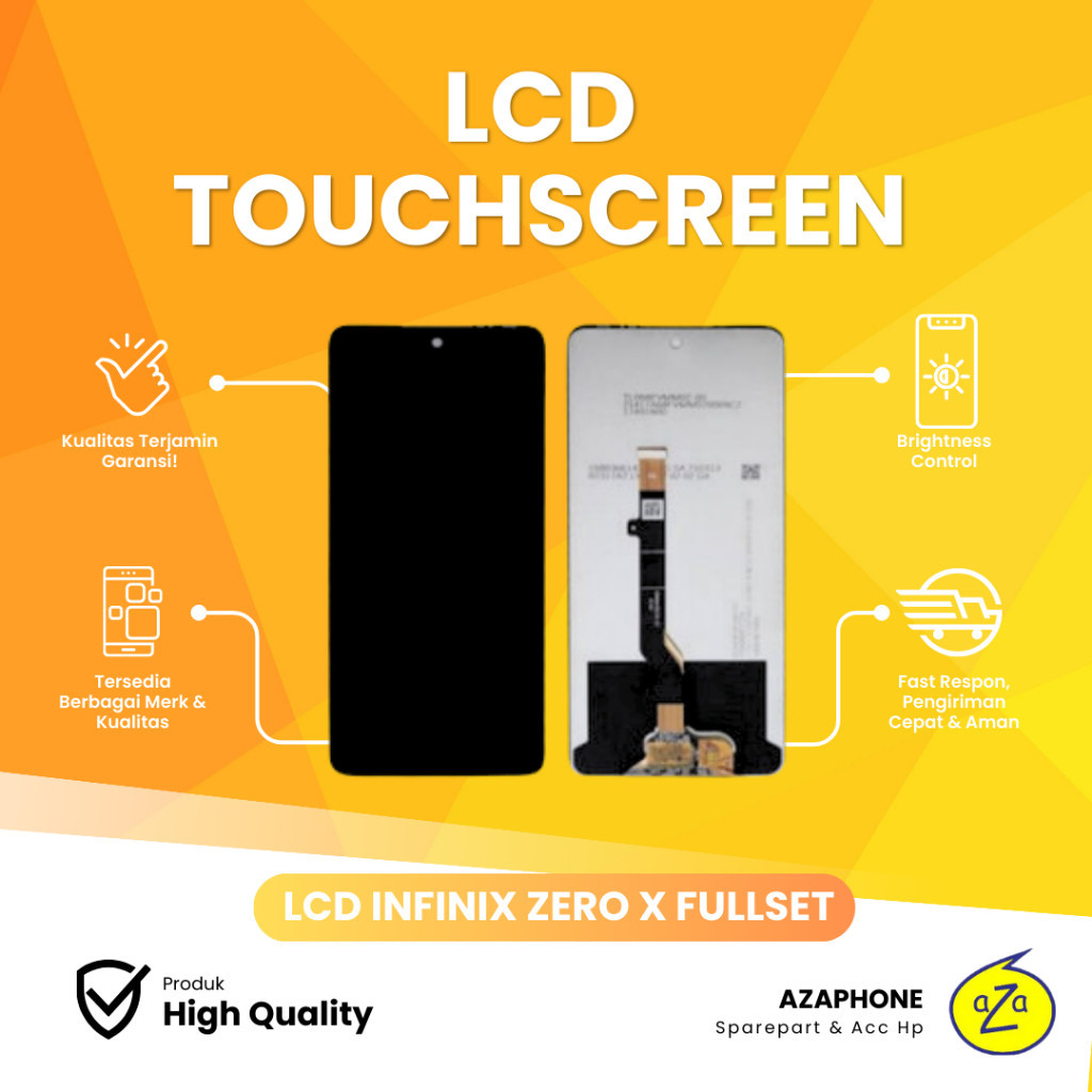 Jual Lcd Infinix Zero X/ Zero X Pro / X6811 / X6811B Black Fullset ...
