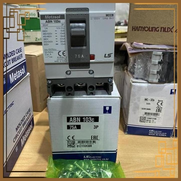 Jual [LBD] MCCB 3P 75A 22KA ABN103C LS METASOL | Shopee Indonesia