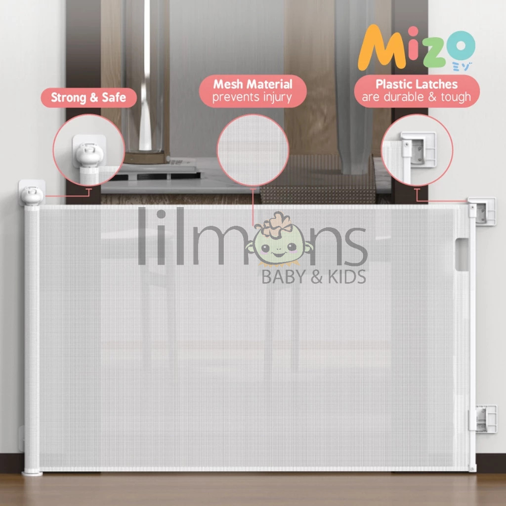 Jual MIZO Retractable Baby Gate | LILMONS | Shopee Indonesia