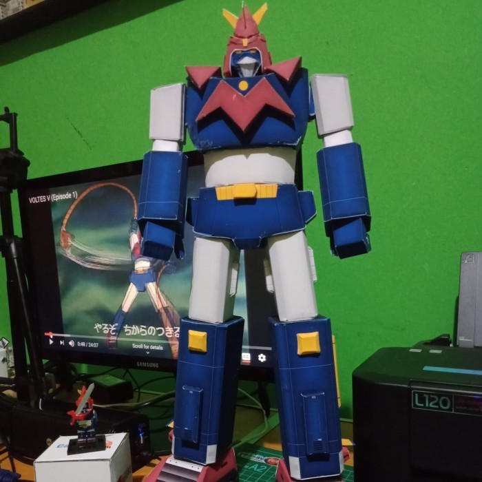 Jual Pappercraft Robot Voltes - Voltus V Skala 1:144 | Shopee Indonesia
