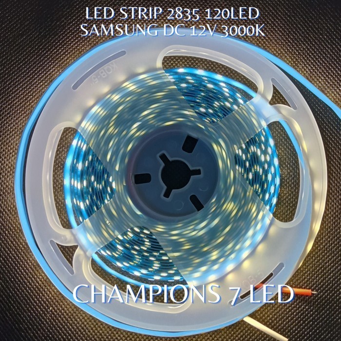 Jual Lampu Led Strip Samsung Dc 12V 2835 120 Led Ip 20 5 Meter Gratis Ongkir | Shopee Indonesia