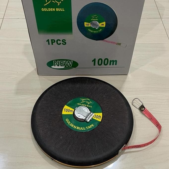 Jual HARGA DISC - meteran bulat 100 mtr pengukur tanah 100mtr meter ...