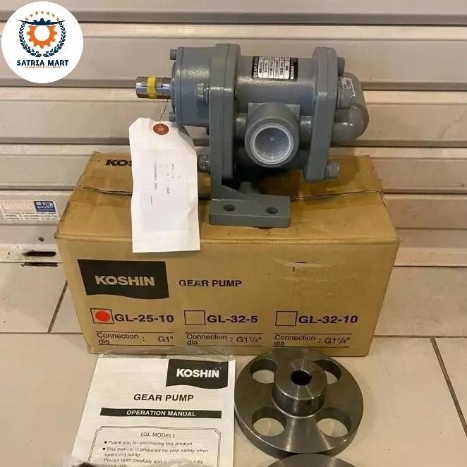 Jual Gear Pump Koshin Gl 25-10 Pompa Minyak Pompa Oli Pompa Cairan Kental | Shopee Indonesia