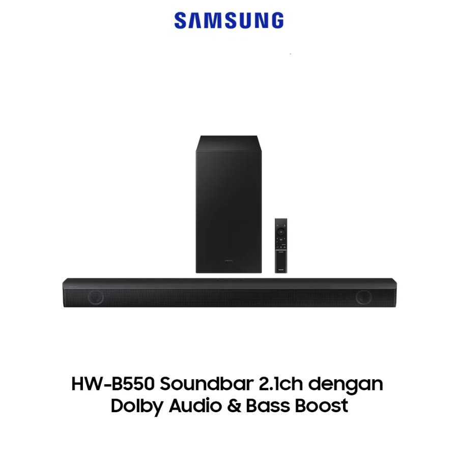 Jual Samsung HW-B550 Soundbar w/ Dolby Audio & DTS Virtual:X 2.1ch ...