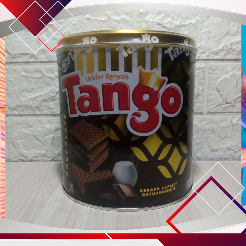 Jual Tango Wafer Renyah Chocolate Kaleng 270gr | Shopee Indonesia