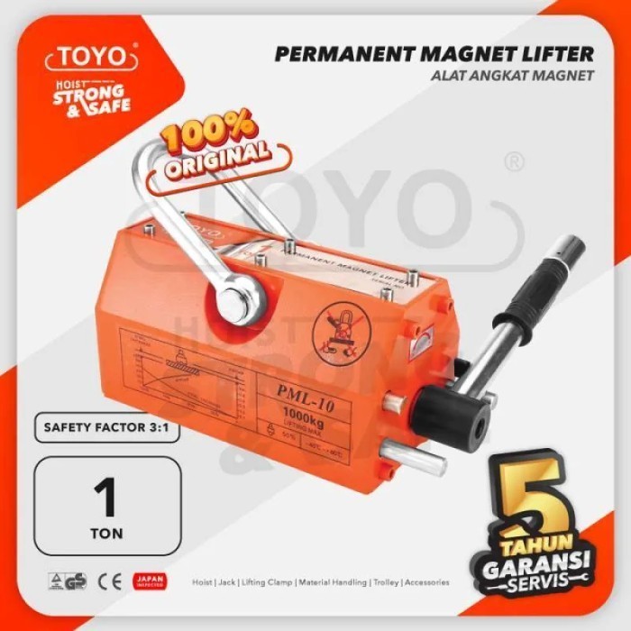 Jual Toyo Permanent Magnet Lifter 1 Ton Toyo Magnet Lifter 1 Ton ...