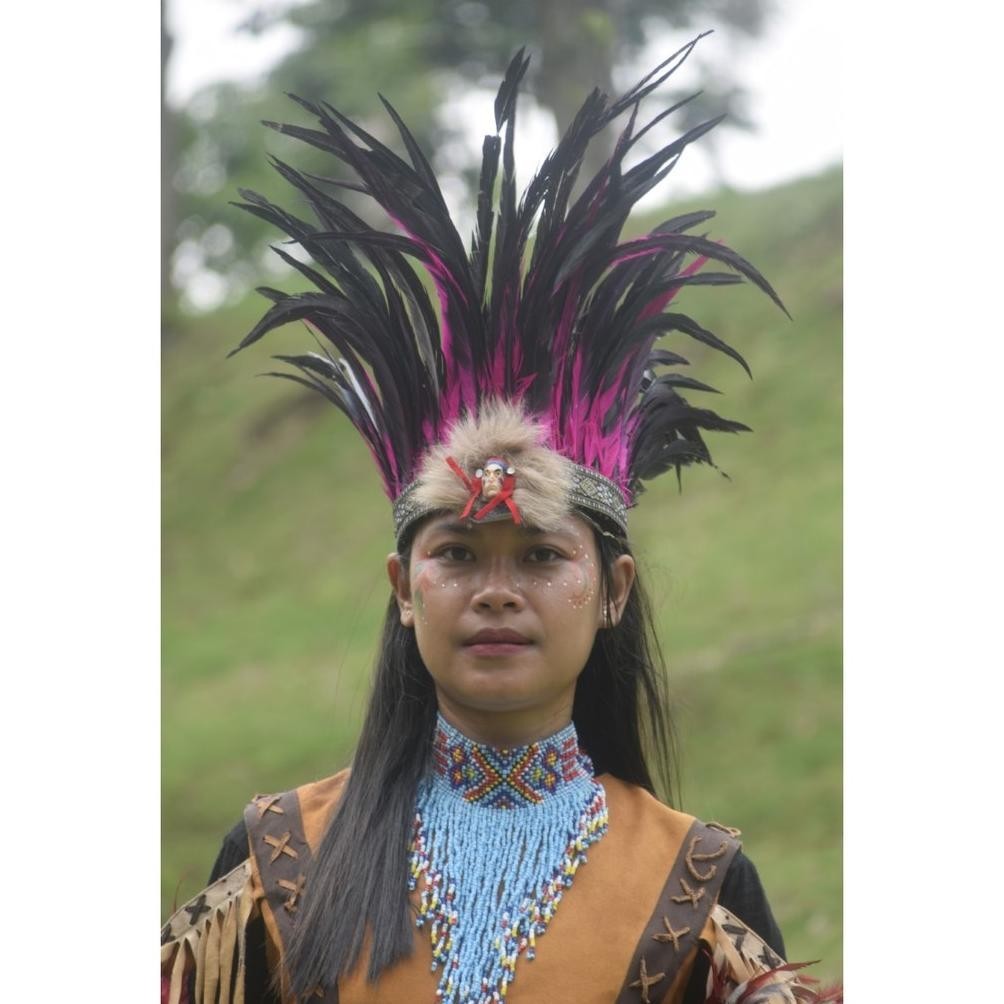 Jual hj-54 TOPI KARNAVAL MODEL PAPUA / TOPI KARNAVAL ANAK PAKAIAN ADAT ...