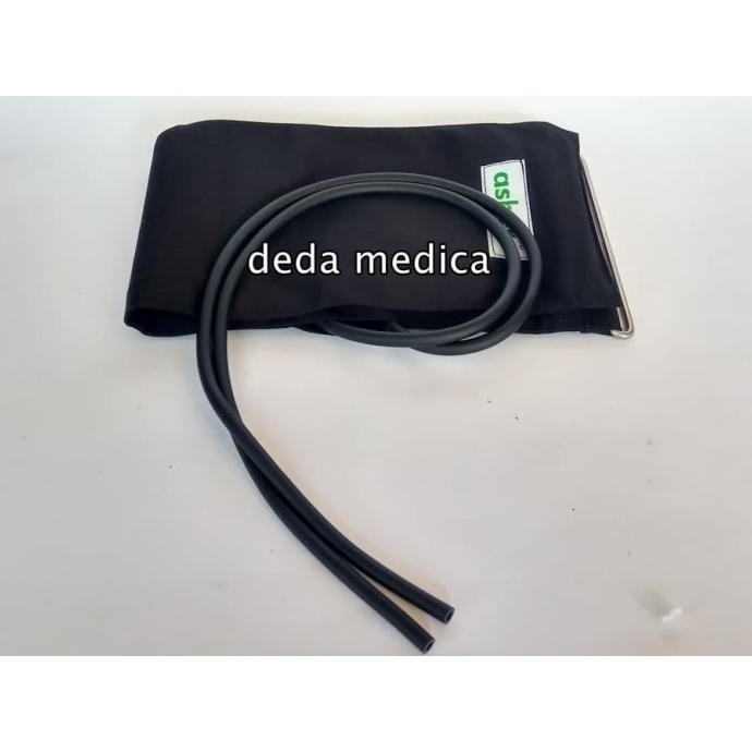 Jual kom Manset Tensimeter Tensi Dewasa Adult Besi 2 Selang Asher 27-35 ...