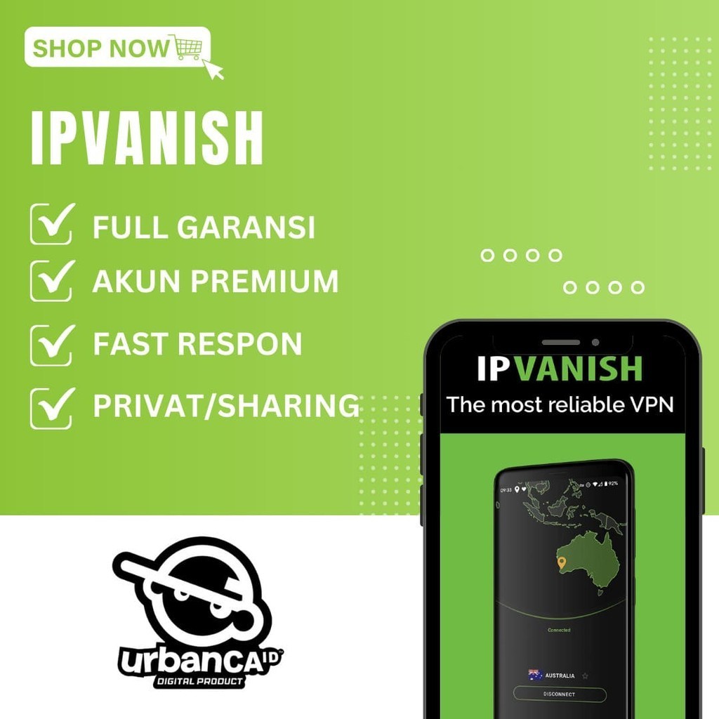 Jual IpVanish Vpn 1 Tahun (pakai Email Sendiri) | Shopee Indonesia