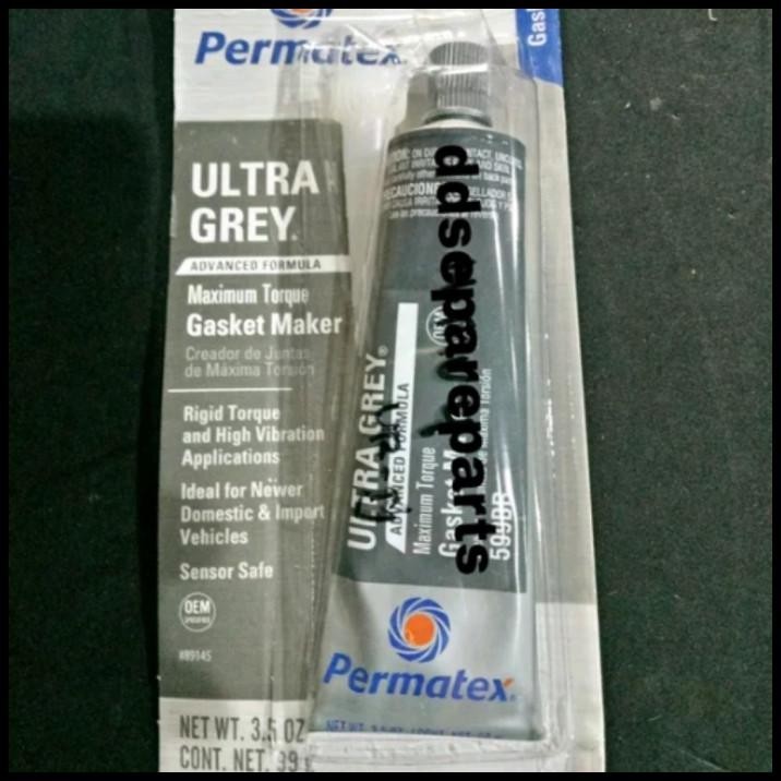 Jual BEST DEAL PERMATEX ULTRA GREY RIGID HIGH TORQUE RTV SILICONE ...