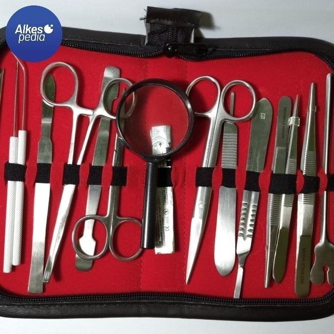 Jual Dissecting Set Bedah / Alat Bedah 17 Item Marwa | Shopee Indonesia